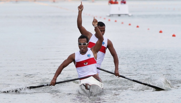 [SEA GAMES 2015] Tim Dayung Panen Emas di Singapura