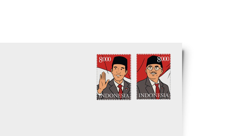 Prangko edisi spesial ala Tintin untuk HUT RI ke-70
