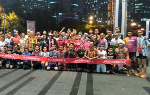 Uniknya Merayakan Hari Batik dengan Berlari Mengenakan Batik