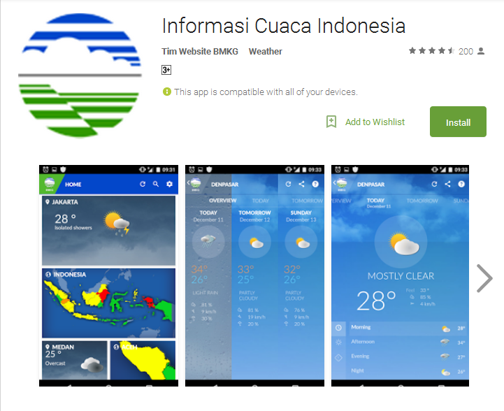 Ini Dia Aplikasi Informasi Cuaca Asli Indonesia, Sudah Coba?