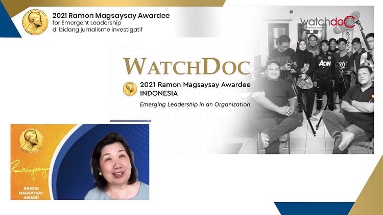 Watchdoc jadi Lembaga Pertama Peraih Emergent Leadership Ramon ...