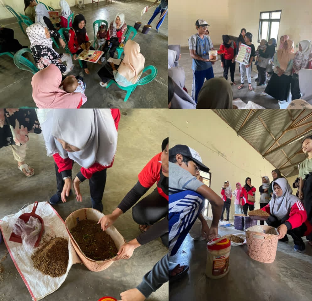 Penanaman Toga dan Pembuatan Keranjang Takakura Bersama Tim KKN UNNES ...