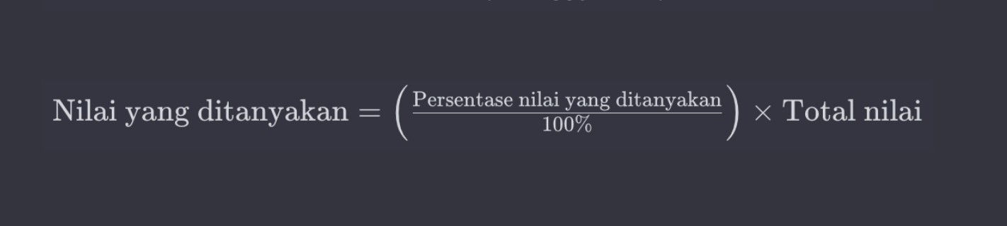 Derajat Rumus dan Contoh Diagram Lingkaran